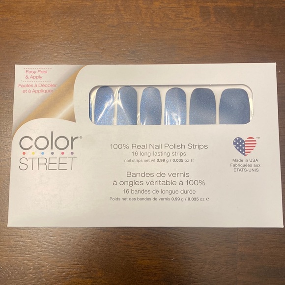 Color Street | Other | Color Street Nails Blue In Peru | Poshmark